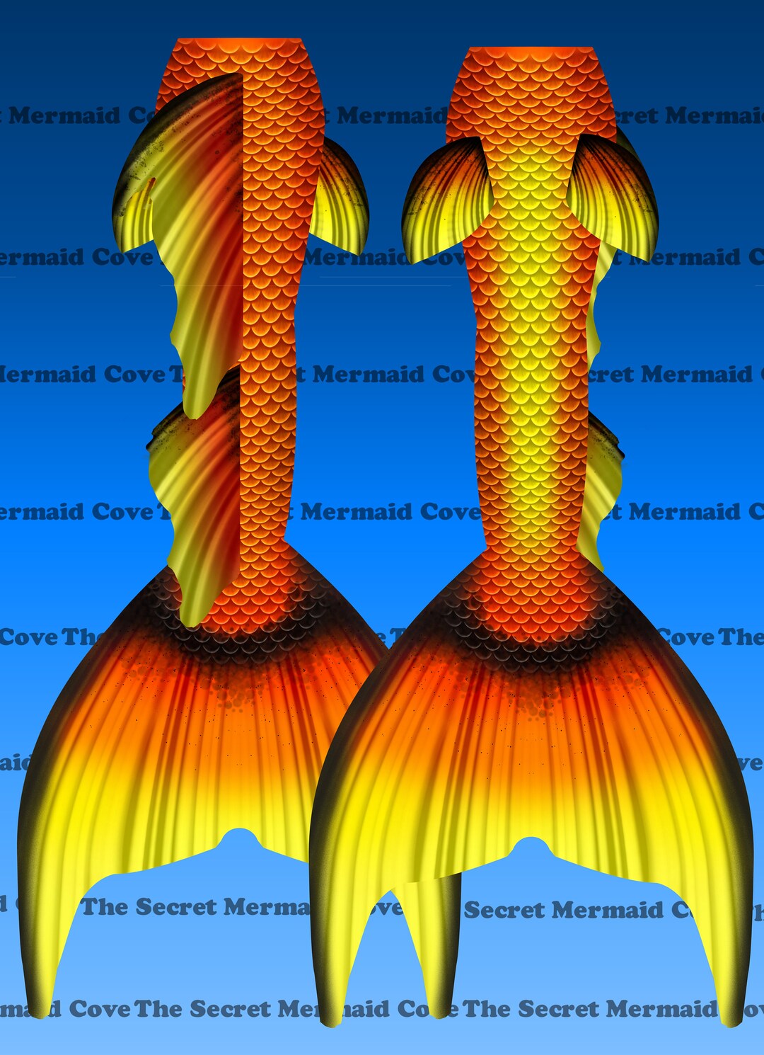DIY Your Mermaid Tail Mahina,splash, Size S - Etsy
