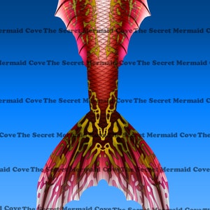 DIY Your Mermaid Tail, Mahina, Dragon Soul, Size S - Etsy