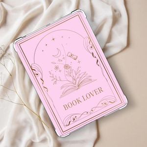 Pink Kindle Insert Minimalist Kindle Printable Aesthetic Kindle Insert ...