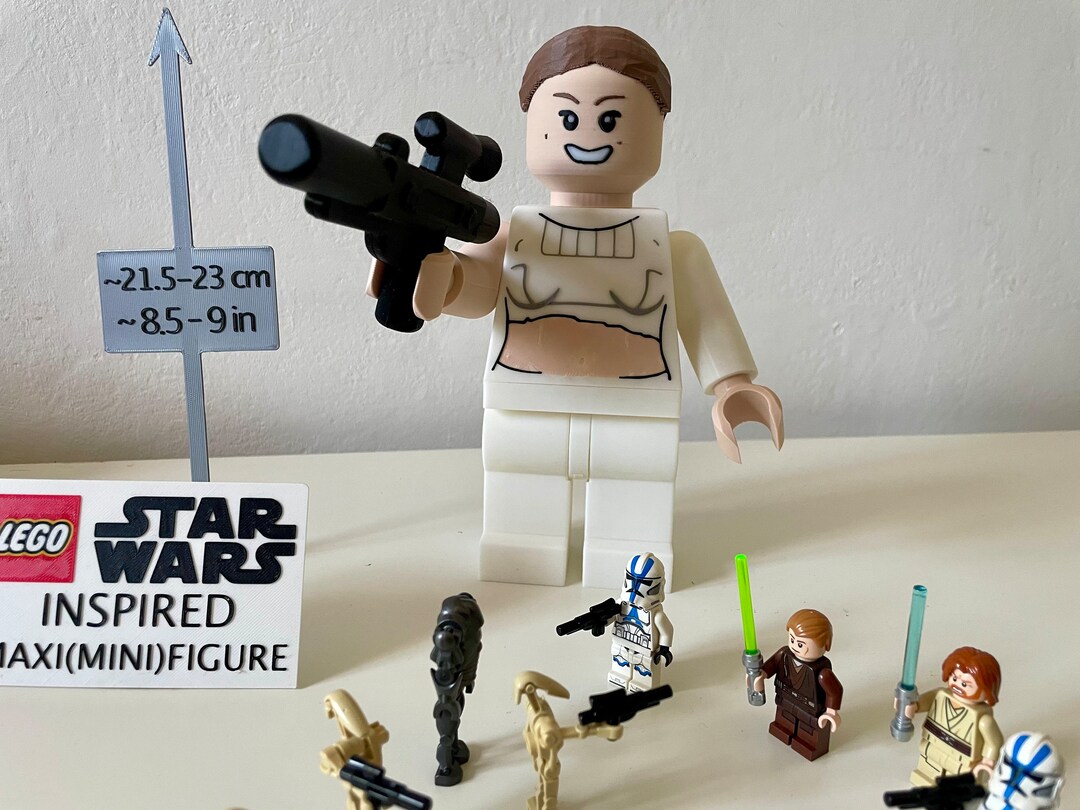 Padme Lego Star Wars Inspired Minimaxifigure - Etsy