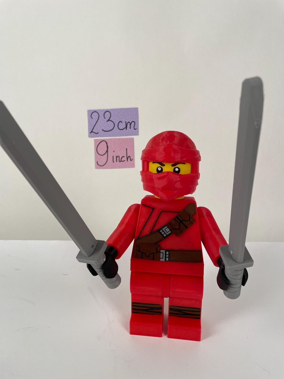 3D Printed Kai Figure Inspired by LEGO Ninjago 23 Cm Tall - Etsy