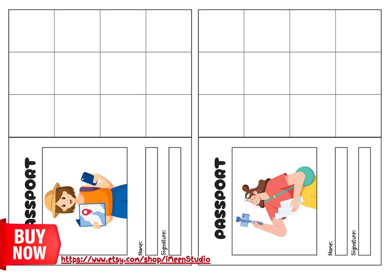 Around the World Printable Board Game – Fun Educational Travel Game ...