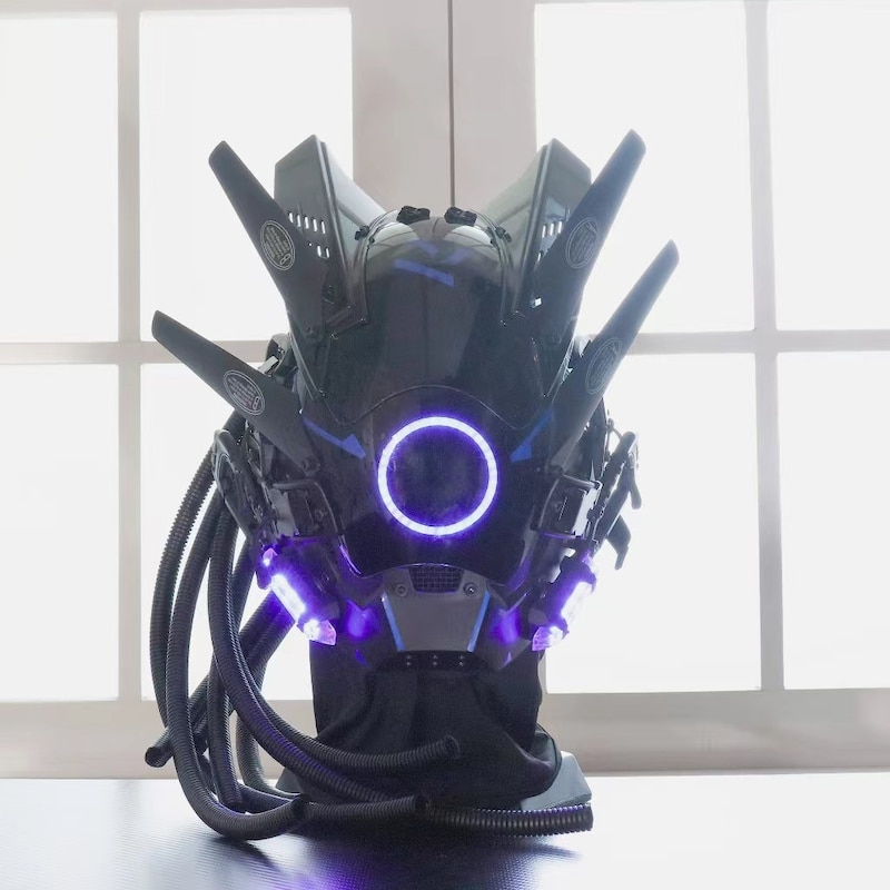 Cyberpunk Mask - Etsy