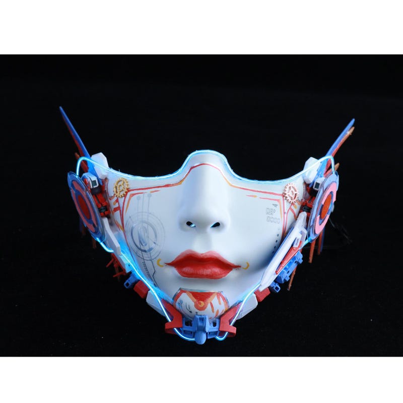 Rave Mask - Etsy UK