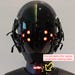 Self-design Glowing Cyberpunk Mask, Futuristic Mask With Lights ...