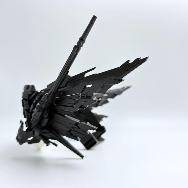 Self-design Cyberpunk Half Face Mask, Mask With Movable Gundam Wing ...