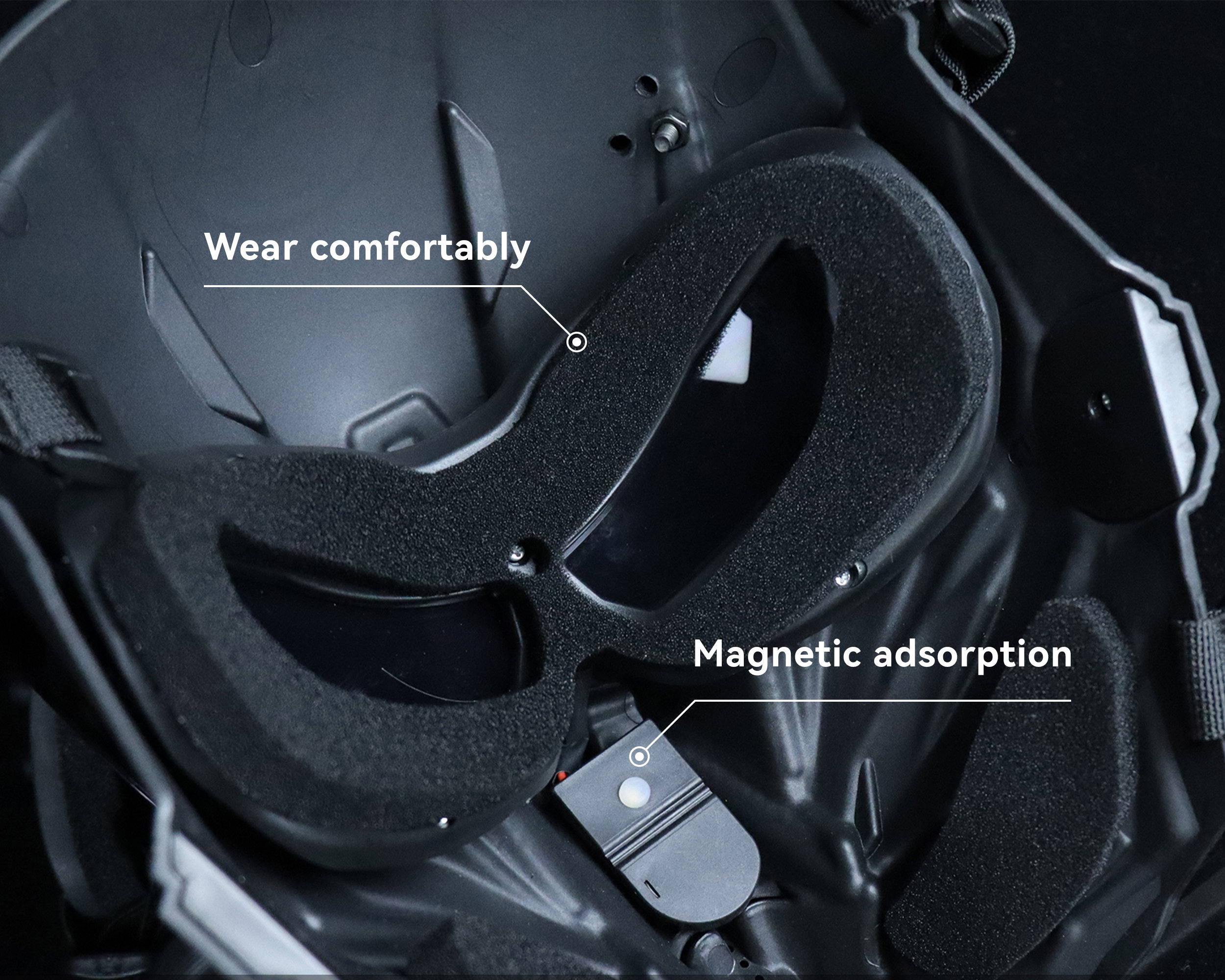 Futuristic Warrior Mask Costume, Glowing Cyberpunk Rave Helmet ...