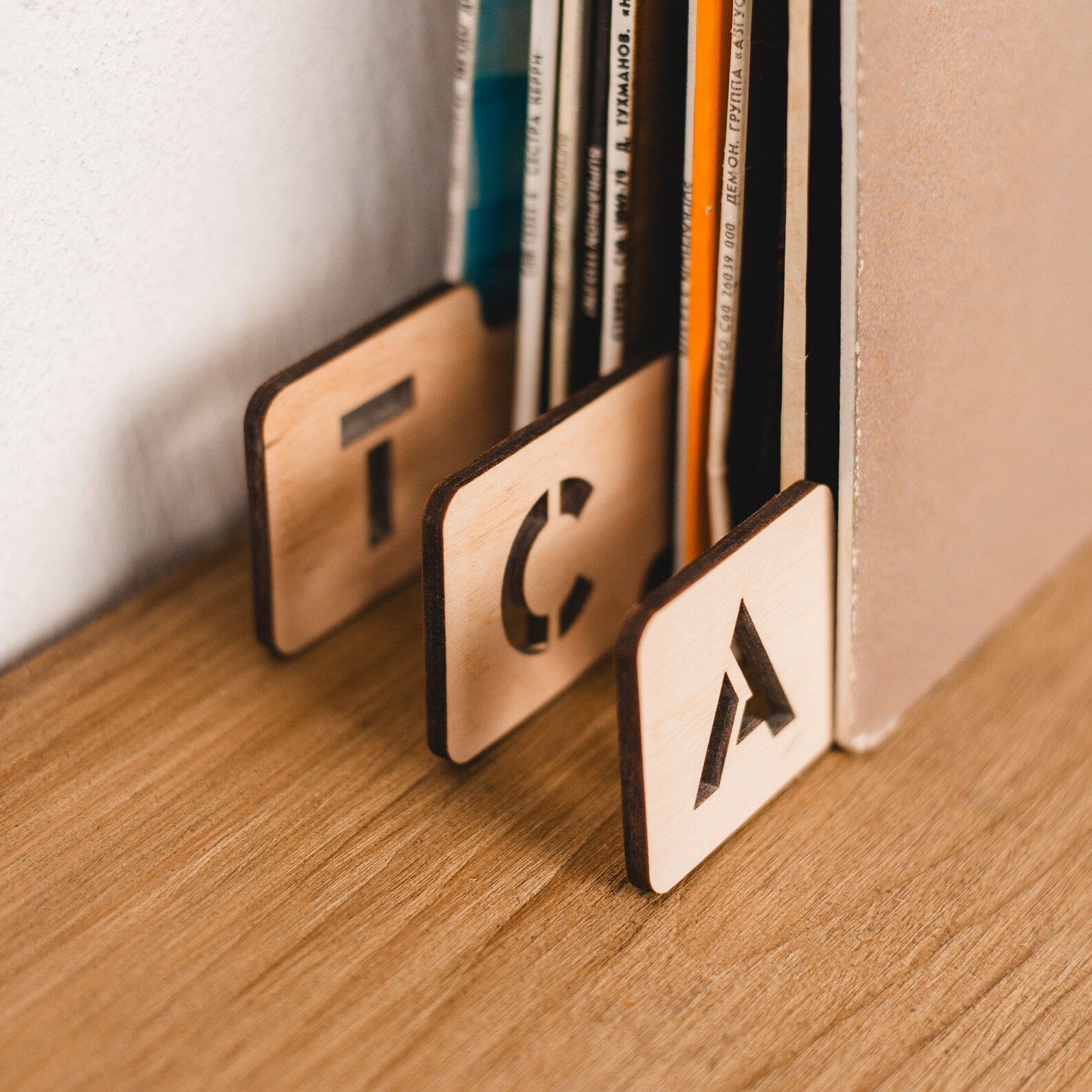 Vinyl Record Divider, Alphabet Record Dividers, Album Dividers, Wood ...