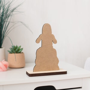 Custom Photo Statue, Wooden Photo Stand, Custom Picture Stand, Picture ...