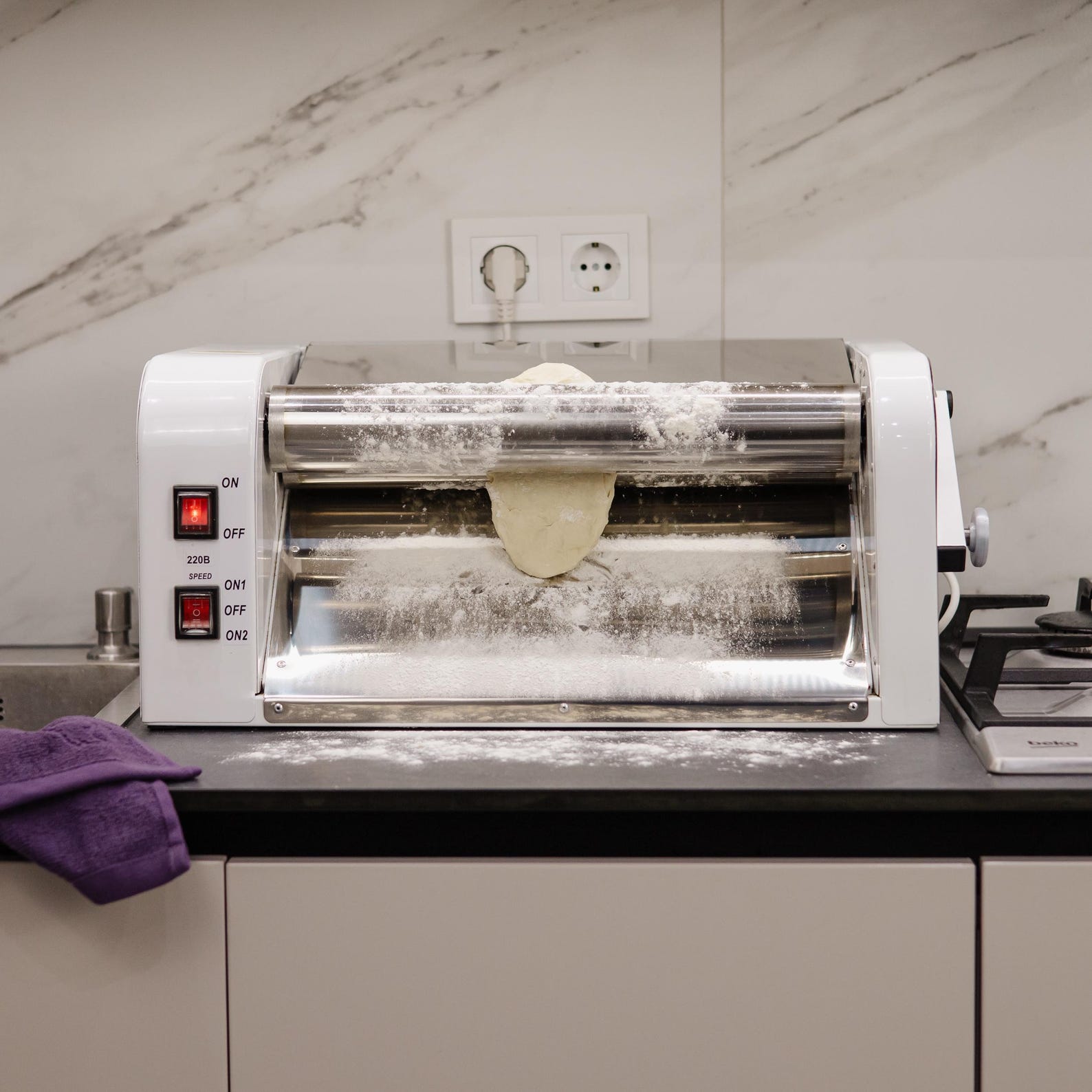 Electric Dough Sheeter, Dough Roller, Dough Sheeter 19 Inch, Dough ...