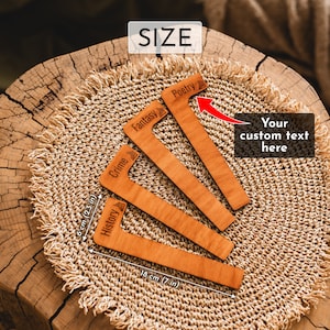 Book Shelf Dividers, Genre Dividers Book, Wooden Library Dividers ...