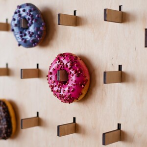 Personalized Donut Wall, Wood Donut Holder, Custom Donut Stand, Wedding ...