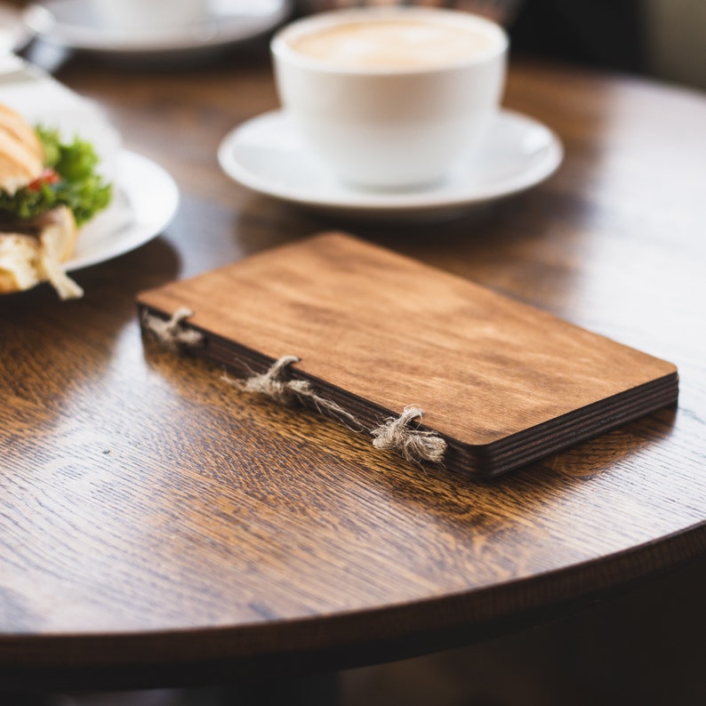 Check Presenter Wood, Custom Check Presenter, Check Holder, Check Box ...