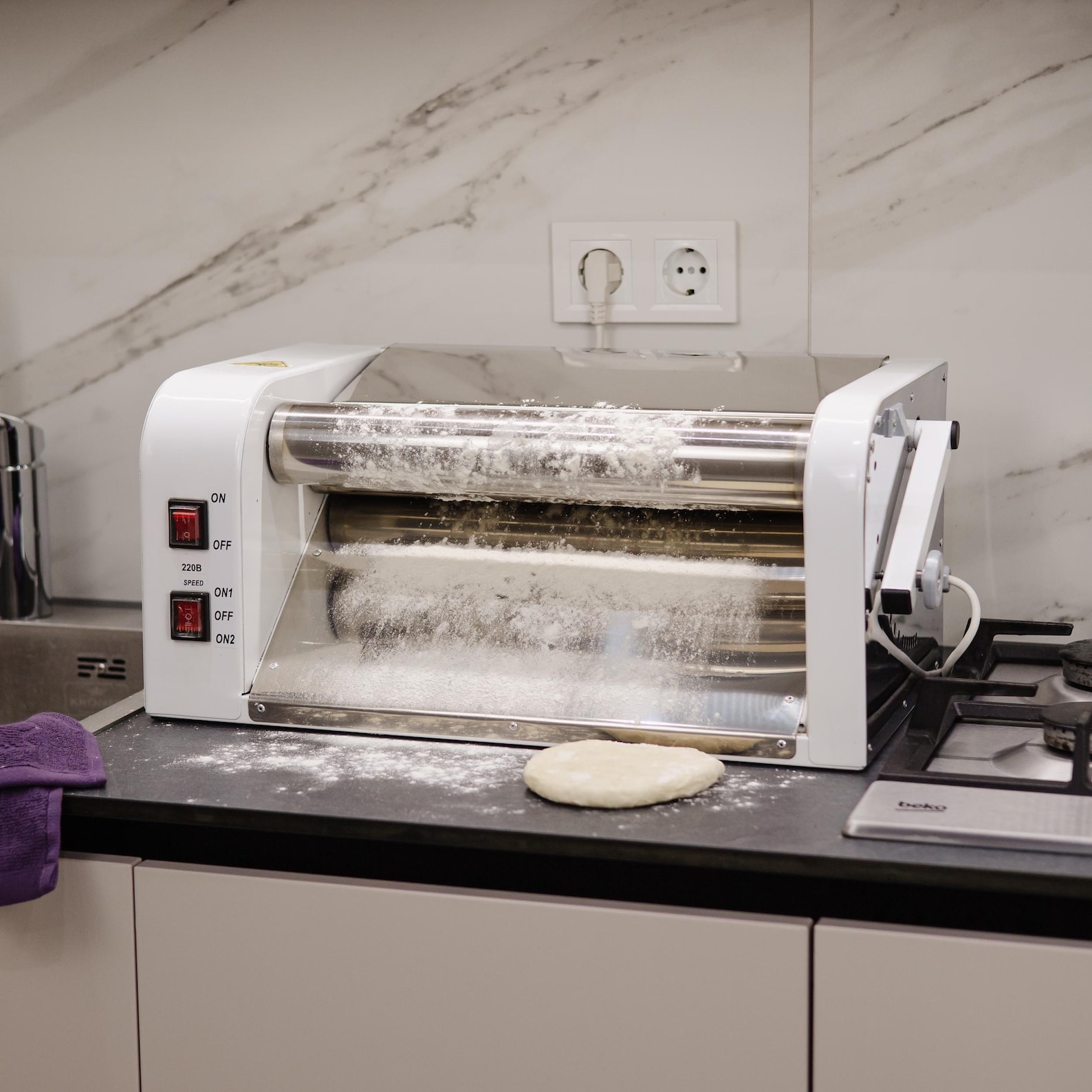 Electric Dough Sheeter, Dough Roller, Dough Sheeter 19 Inch, Dough ...