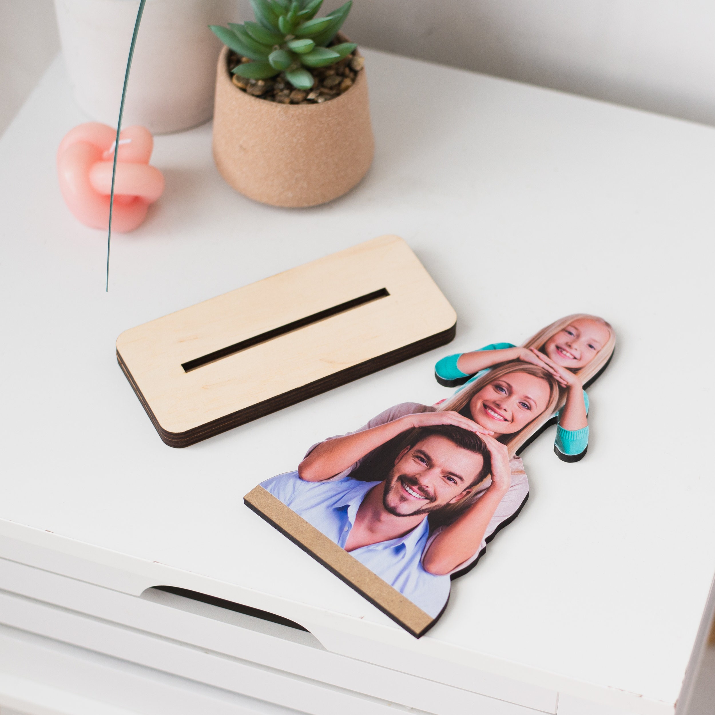 Custom Photo Statue, Wooden Photo Stand, Custom Picture Stand, Picture ...