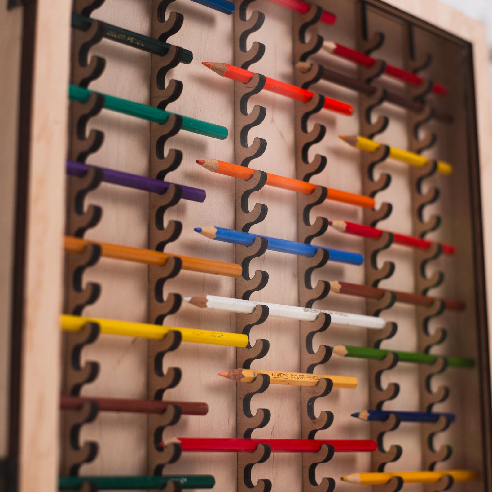 Golf Pencil Display Case, Golf Pencil Holder, Golf Pencil Box, Golf ...