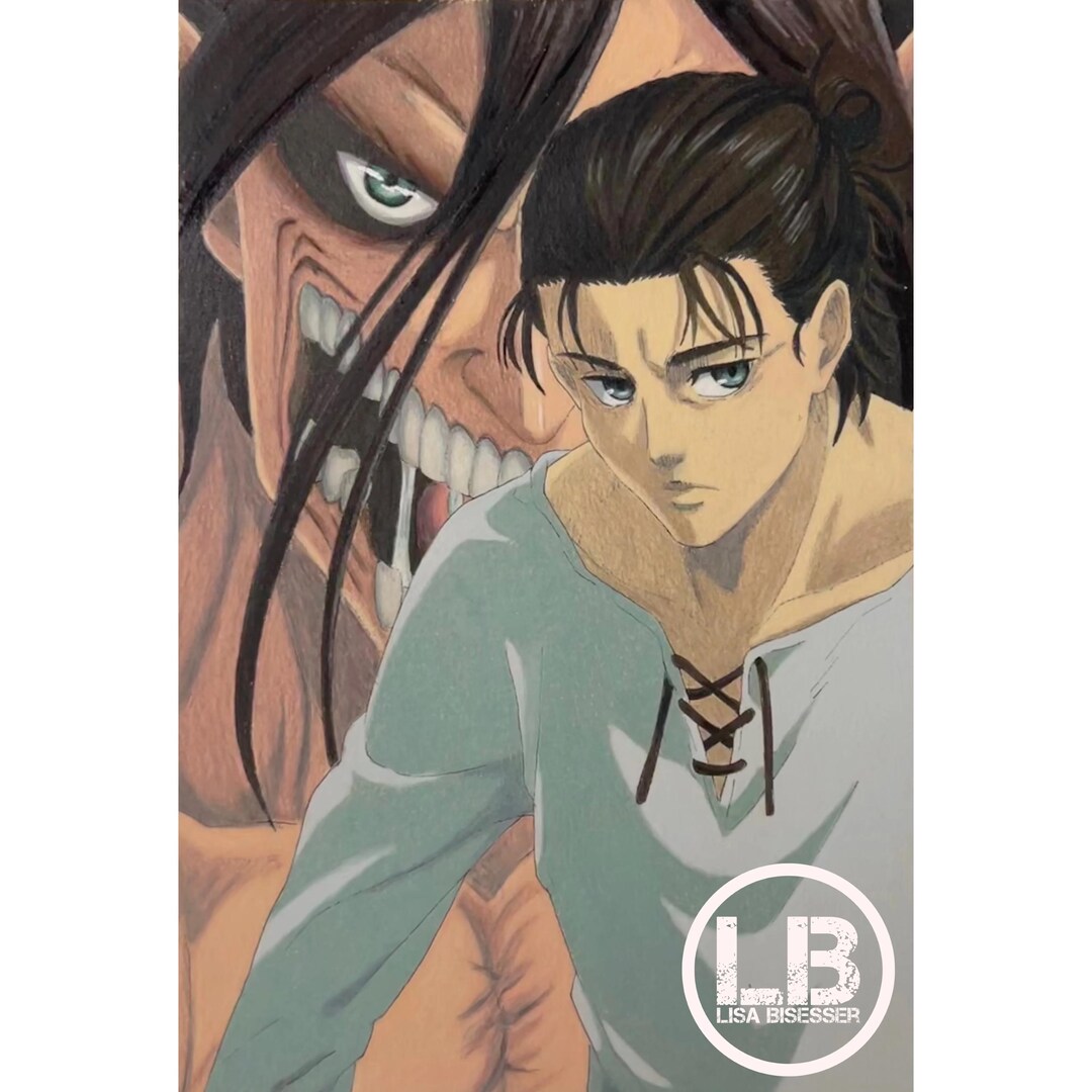 Eren Yeager *ART PRINT - Etsy