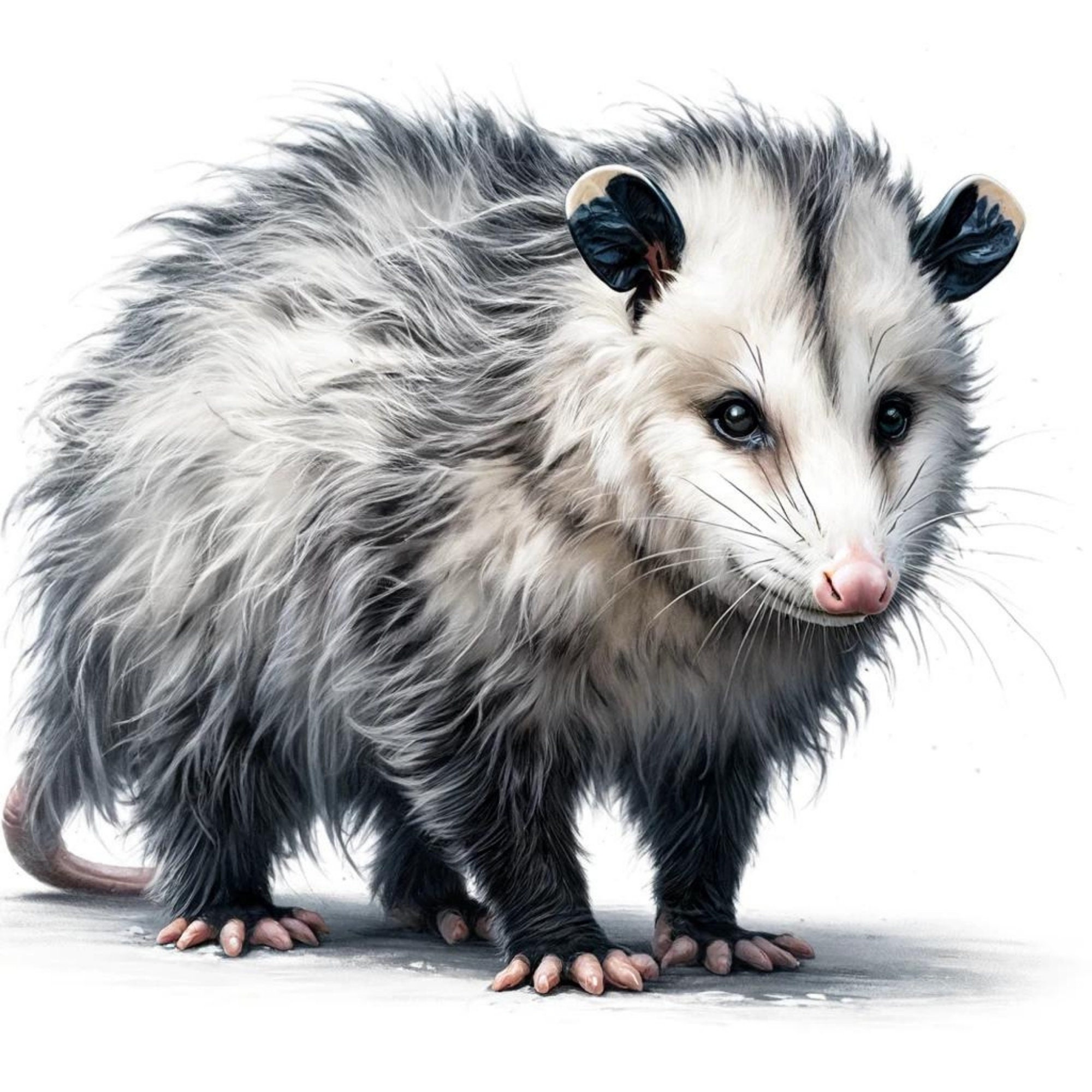 Cute Opossum Clip Art for DIY Projects, Stickers, Instant Download ...