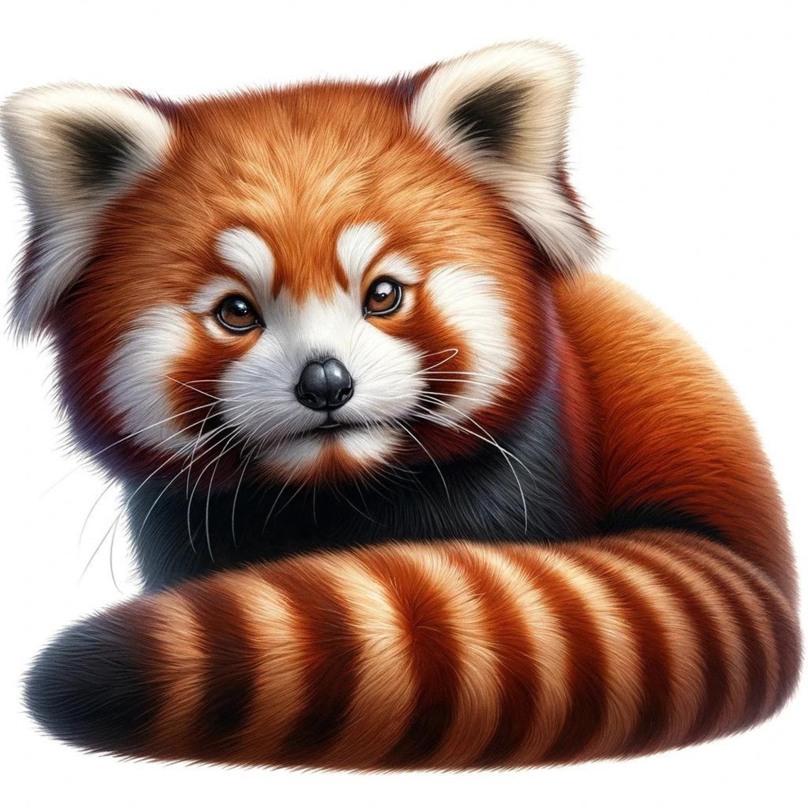 Red Panda Digital Clipart Bundle Commercial Use Printable Art, Junk ...