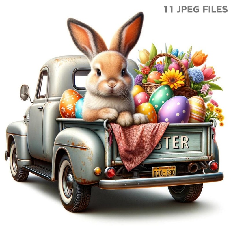 Clipart Easter Bunny - Etsy