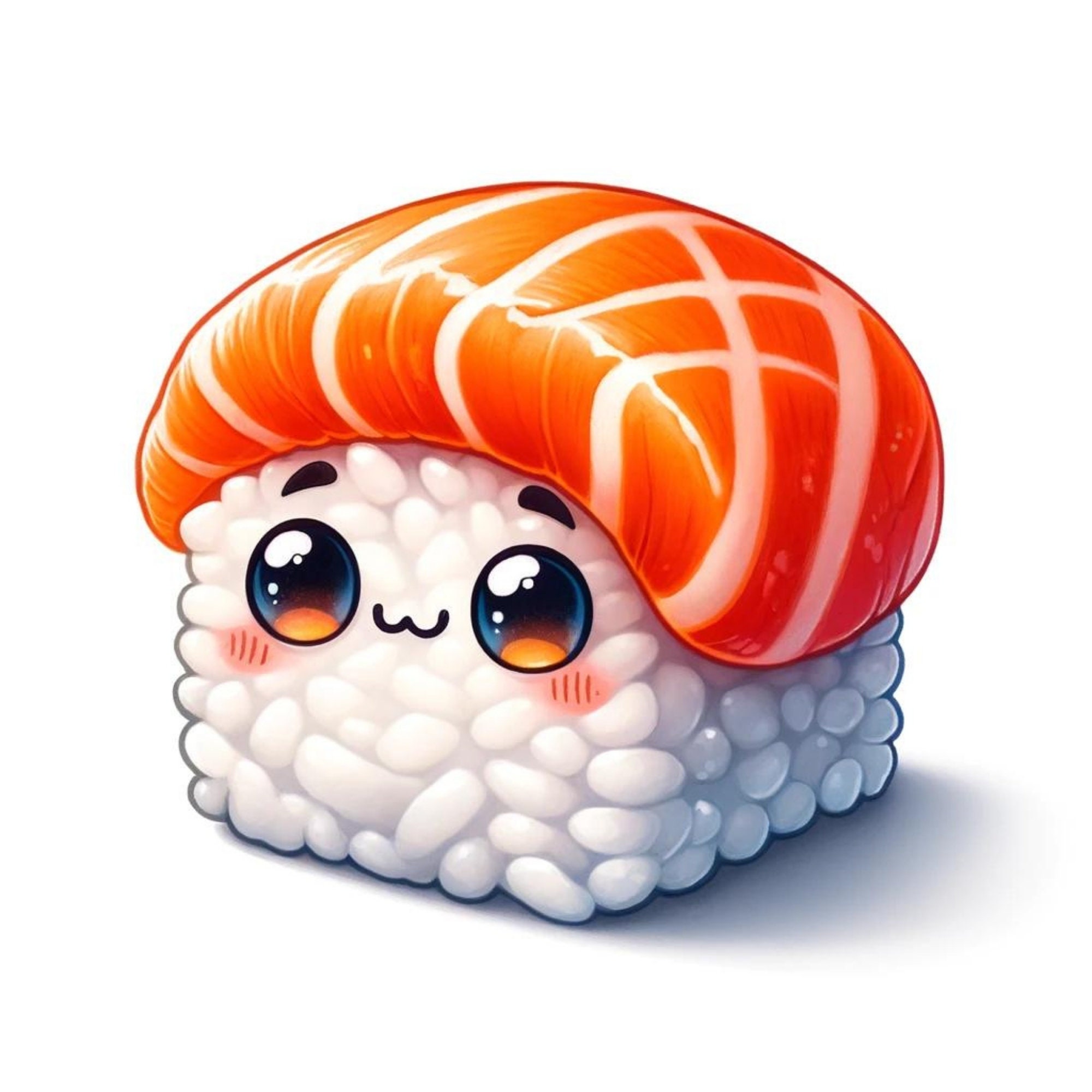 Sushi Food Clipart Bundle, Cute Kawaii Art Digital Download, Digital ...