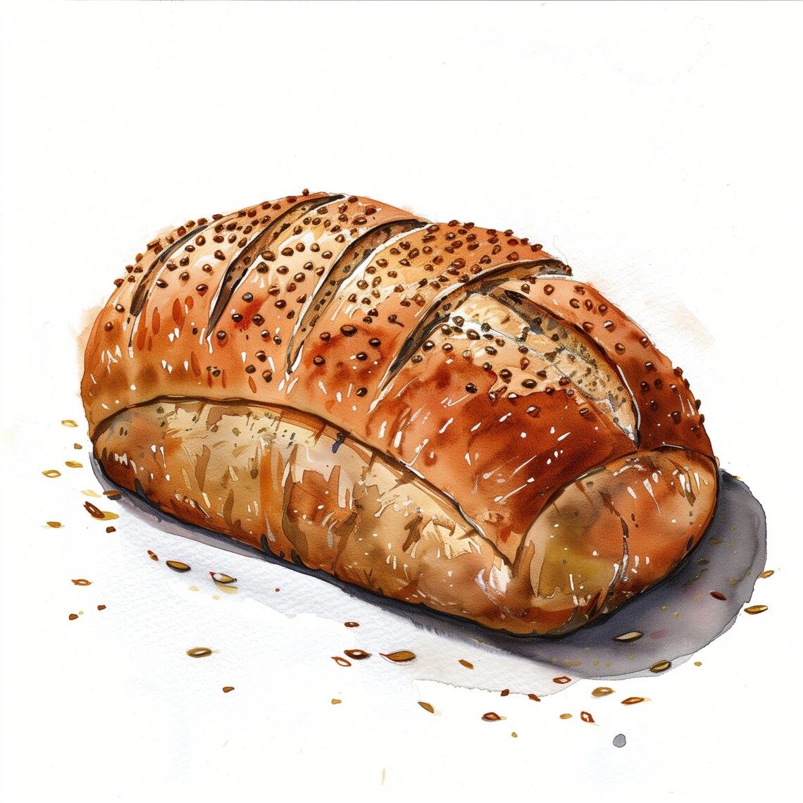 Sourdough Starter & Bread Clipart Bundle for Digital Crafting, Junk ...