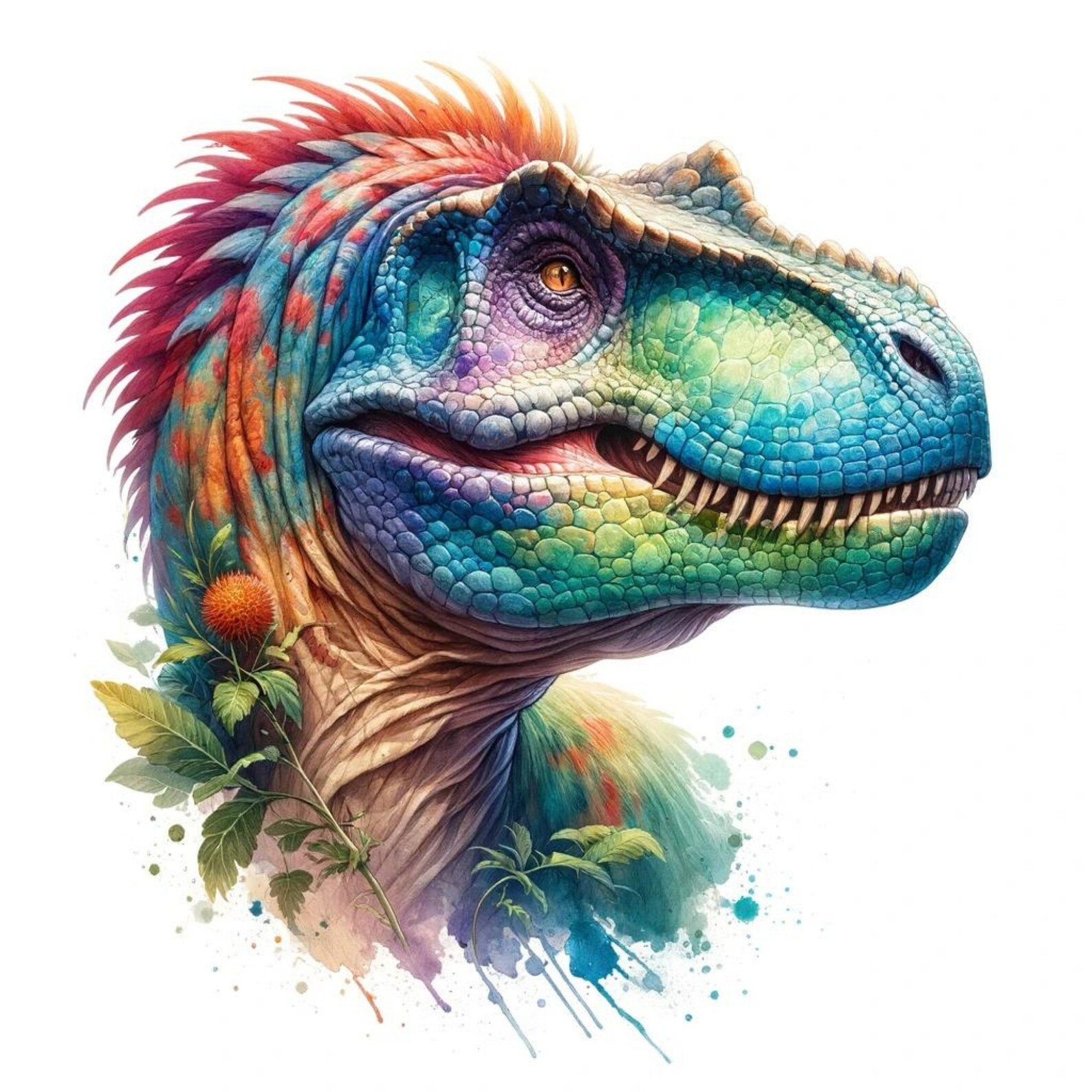 Tyrannosaurus Rex Clipart for Commercial Use, Instant Download ...