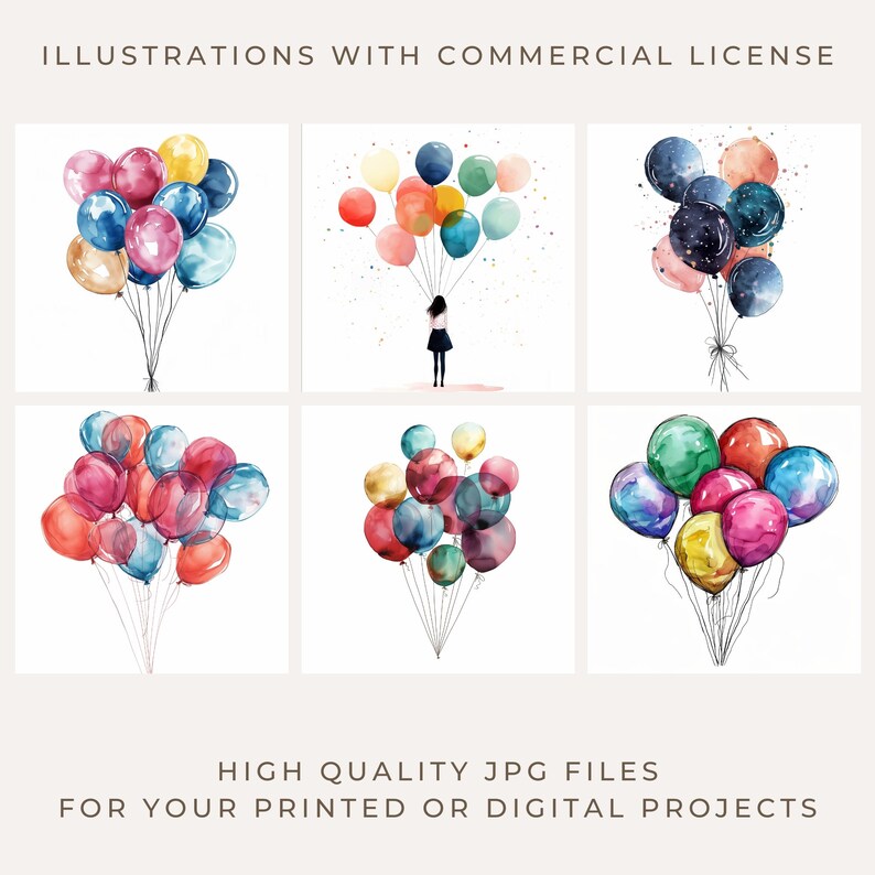 Watercolor Clipart, Bubbles Illustration, Kids Clipart, Scrapbook ...