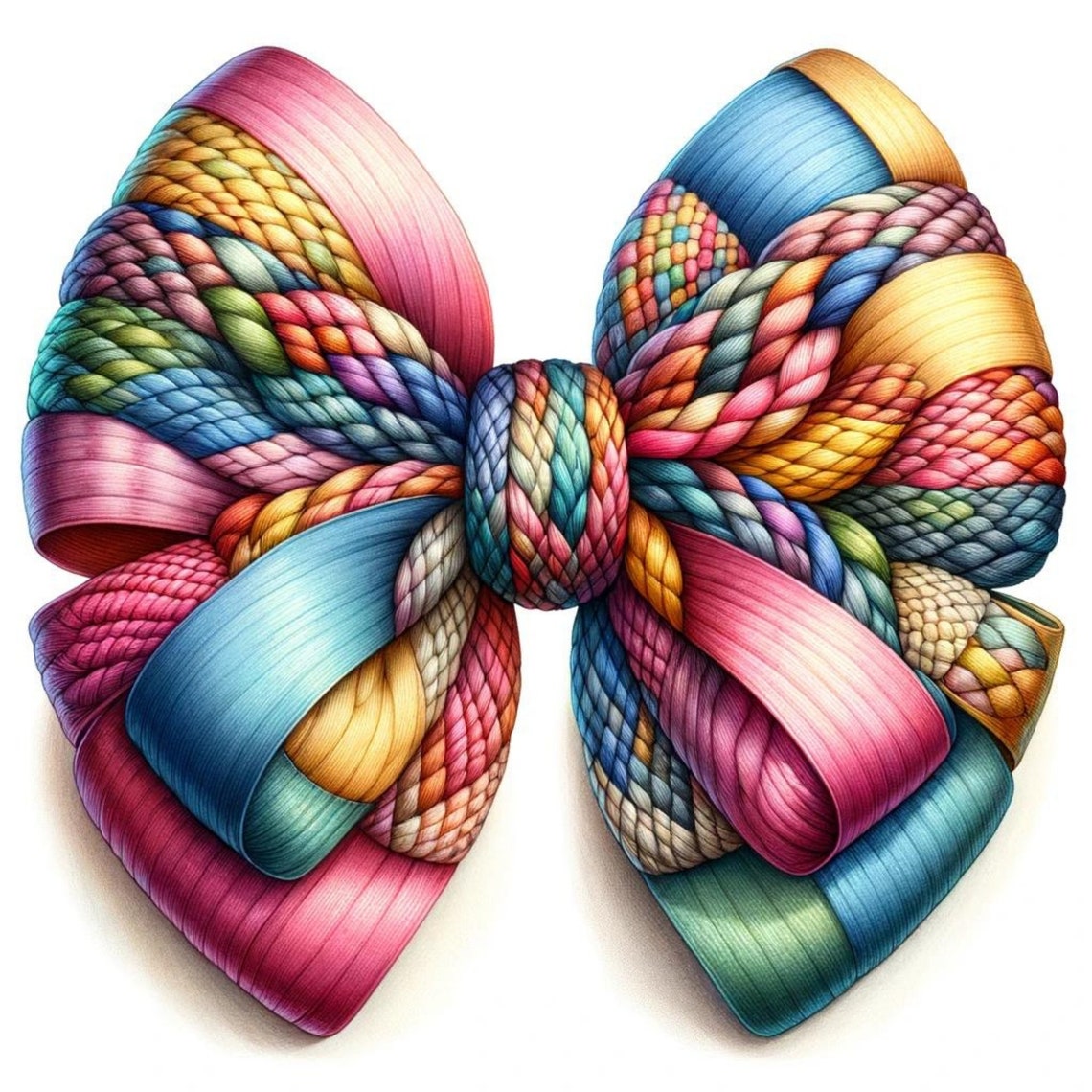 Colorful Bow Clipart Bundle for Junk Journals & Digital Crafting ...