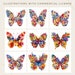 12 Spring Butterfly Clipart Set for Crafting and Digital Projects ...