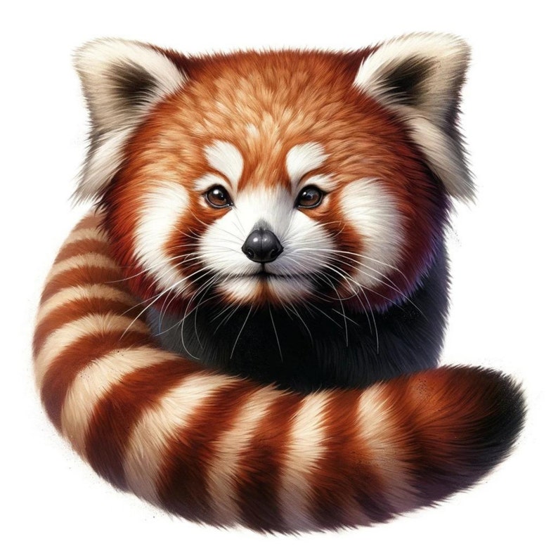 Red Panda Digital Clipart Bundle Commercial Use Printable Art, Junk ...