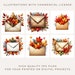 Autumn Leaves Envelope, Cozy Fall Decor, Junk Journal, Fall Floral ...