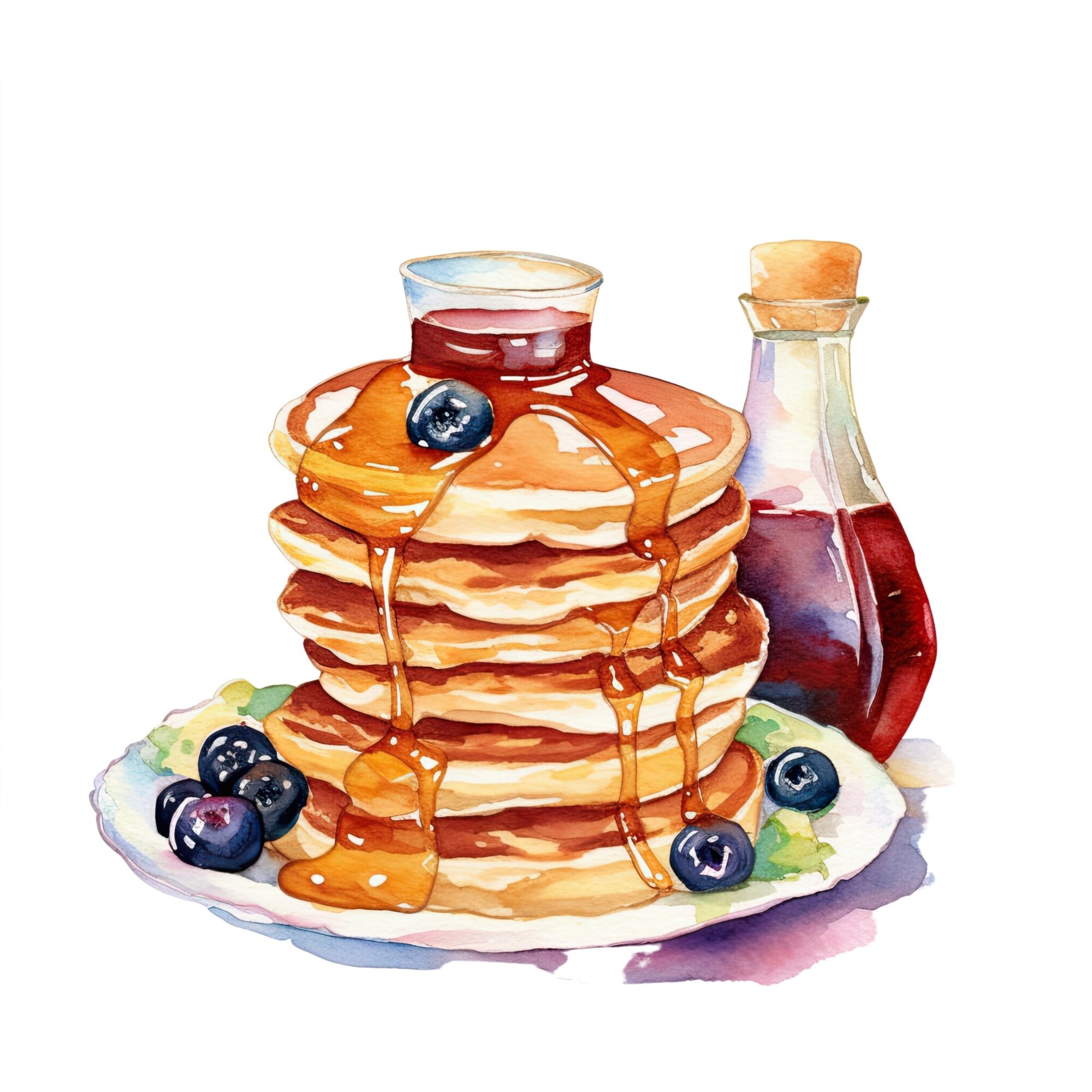 21 Maple Syrup Clipart, Digital Crafting & Scrapbooking JPG Files ...