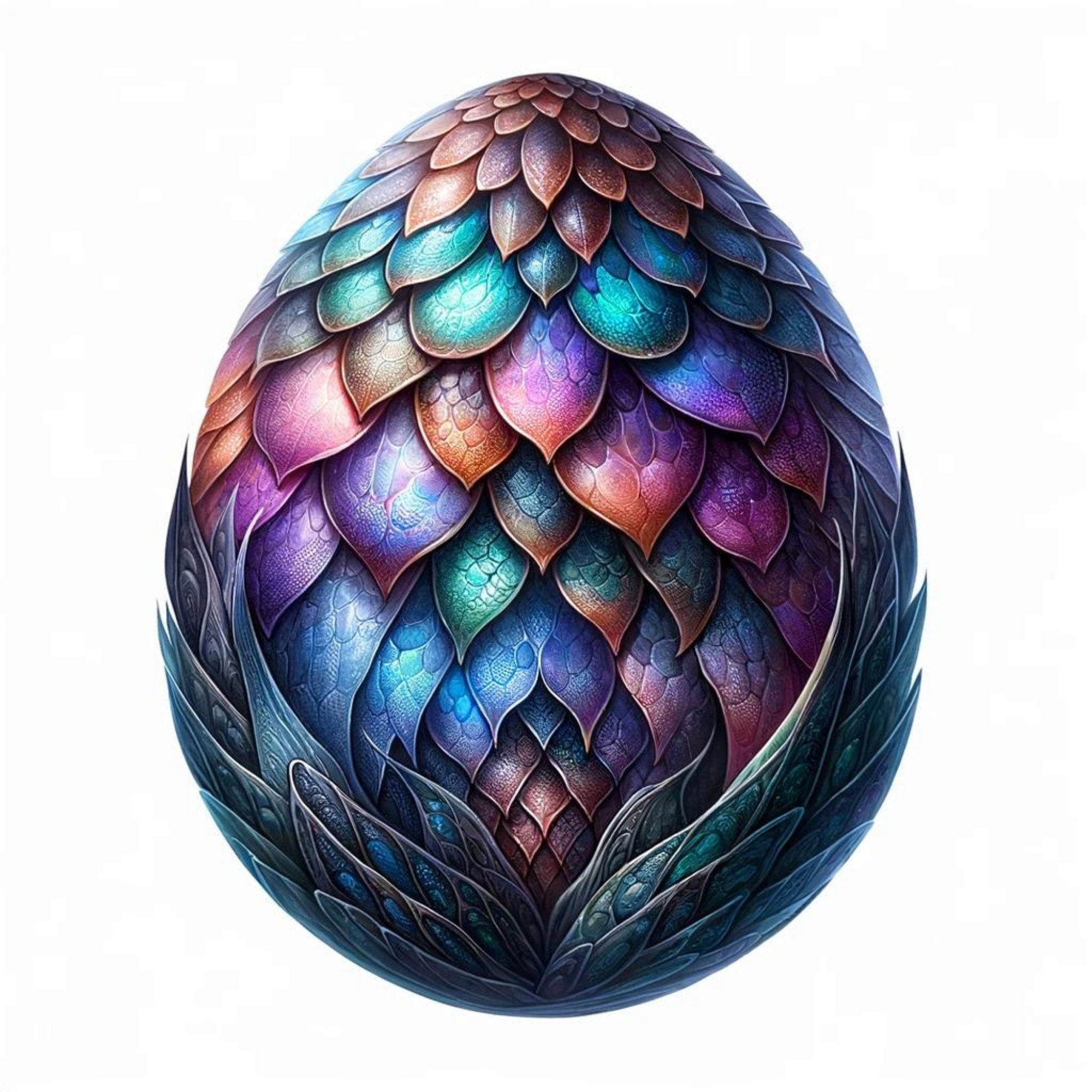 Magical Dragon Egg Clipart for Junk Journals and Fantasy Digital Art, Dragon Egg Art, Instant ...