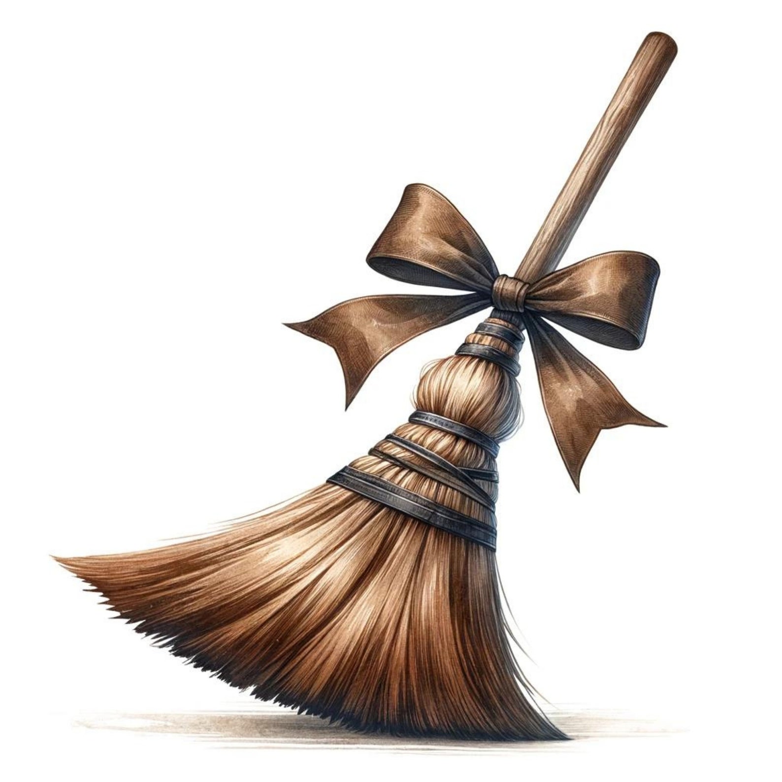 Halloween Broom Clipart, Watercolor Design,digital Download for Junk ...