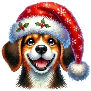 Funny Christmas Animals Clipart, High Resolution Images for Fun Holiday ...