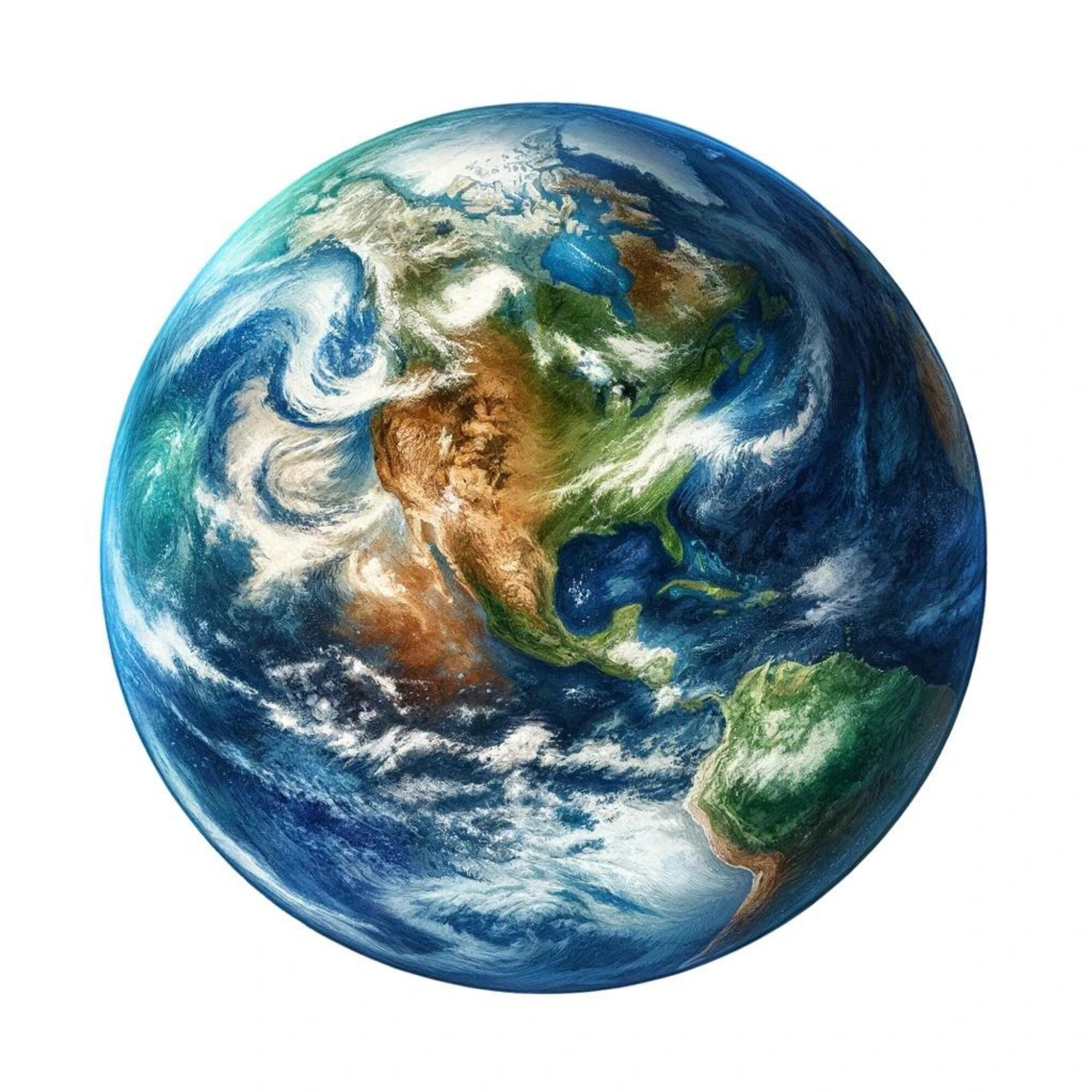 Watercolor Earth Clipart Set, Eco-friendly, Paper Crafts for Digital ...