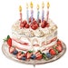 Birthday Cake Watercolor Clipart Bundle, Digital Download for ...