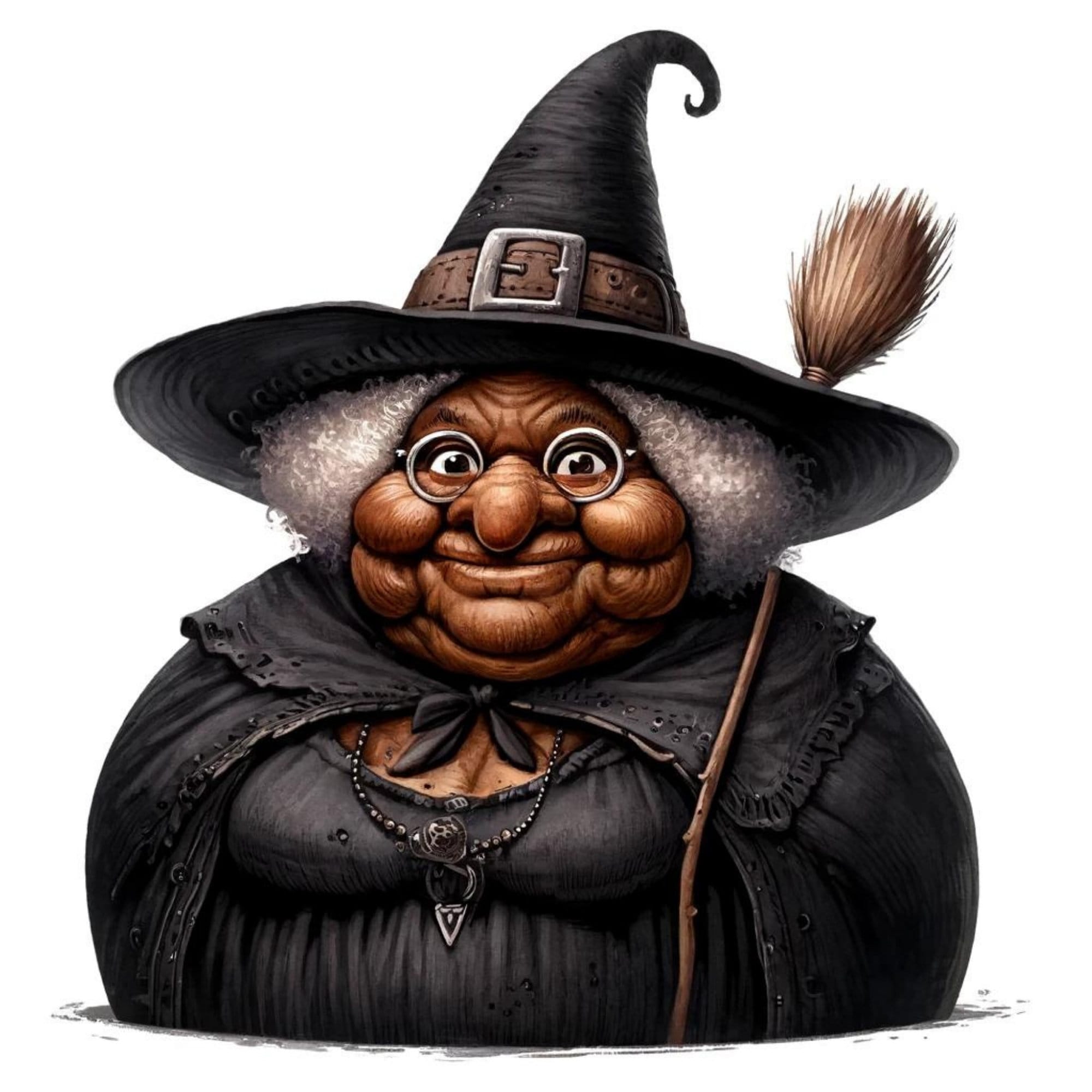 Black Witch & Spooky Images for Junk Journals, Halloween Witches ...