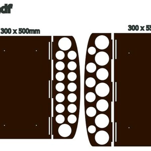 Wall Mounted Vinyl Roll Organizer Cutting File, Digital Download (SVG ...