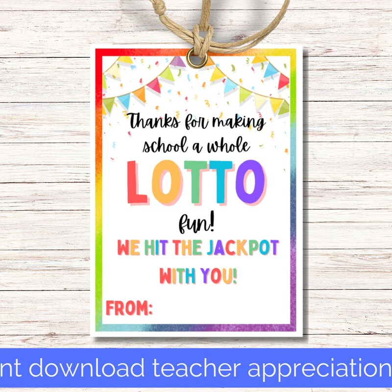 Thanks a Lotto - Etsy