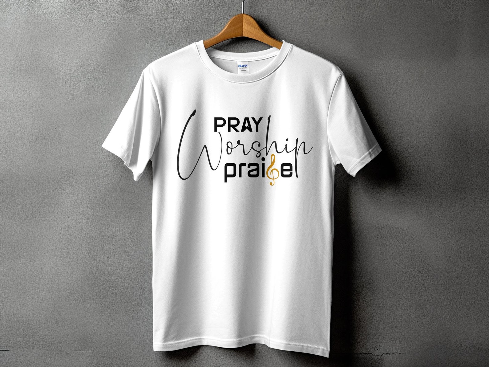 Prayworshippraise Tshirt, Bible Verse Shirt, Faith Clothing, Christian ...