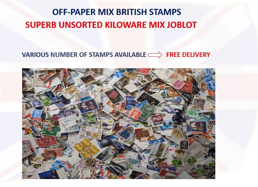 Worldwide Off-paper Stamps Unchecked Mix Superb Luxury Joblot - Etsy