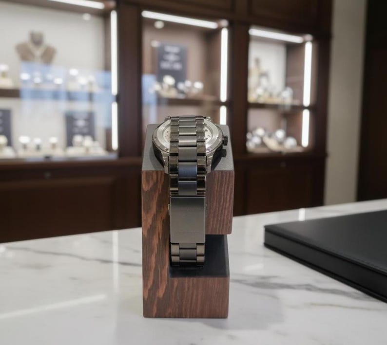 Handmade Wooden Watch Stand - Etsy