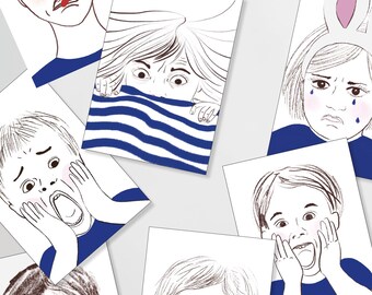 Printable Emotion Flashcards for Kids | "how Do You Feel?" Feelings ...