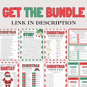 Christmas Family Feud Game, Fun Christmas Game for Adults Kids ...