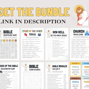 Fruit of the Spirit Left Right Game, Bible Left Right Game Christian ...