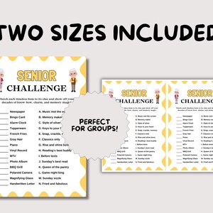 Senior Games Bundle, Games for Seniors Group Games for Senior Citizens ...