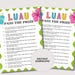 Luau Games Pass the Prize, Luau Party Games, Hawaiian Themed Game ...