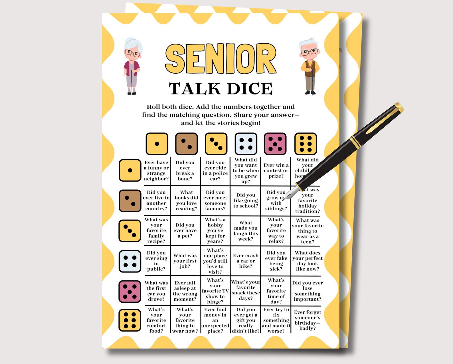 Games for Senior Citizens, Senior Games for Group of Seniors ...